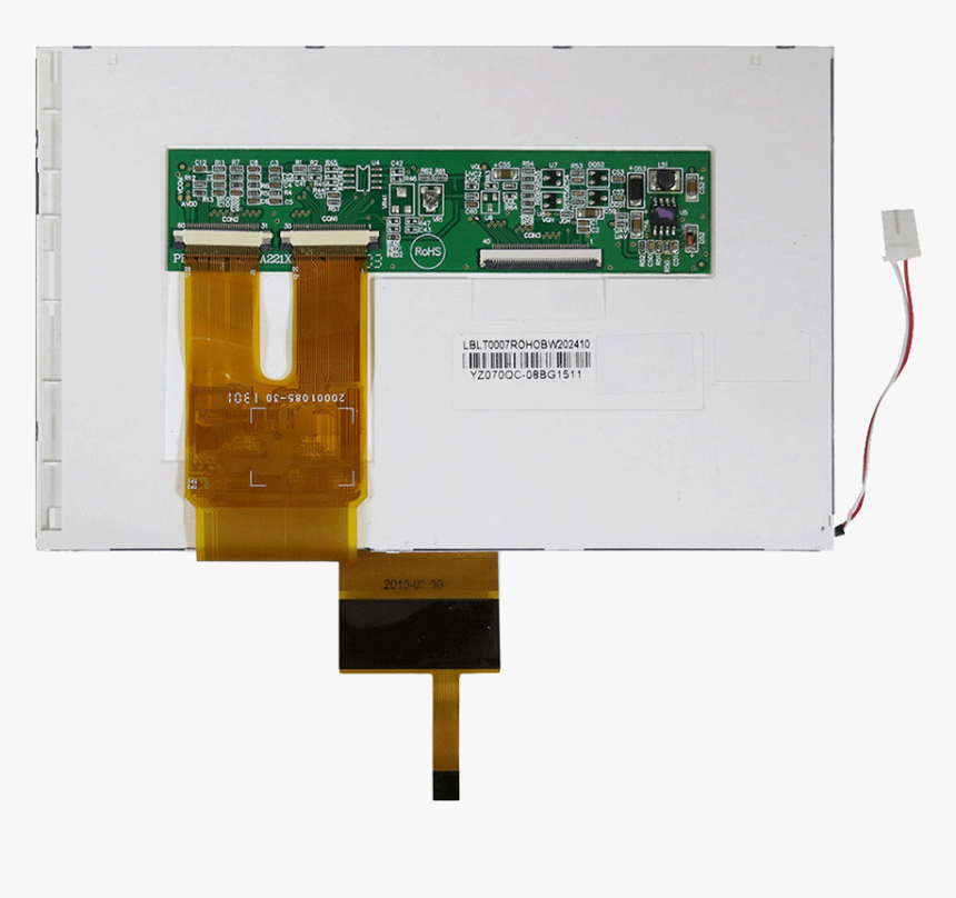 7 Capacitive Touch Tft Lcd Module - 1.5 吋 Lcd 模 組, HD Png Download ...