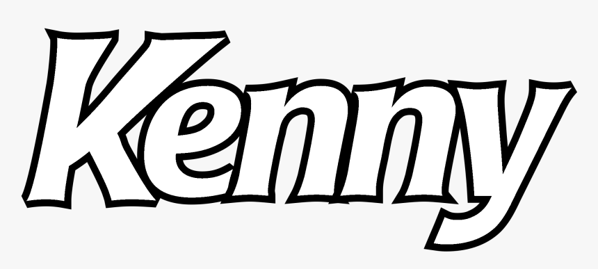 Kenny Logo Black And White - Line Art, HD Png Download , Transparent ...