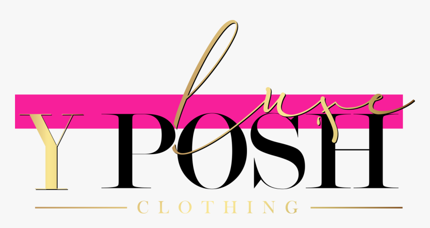Y Posh Luxe - Calligraphy, HD Png Download , Transparent Png Image ...