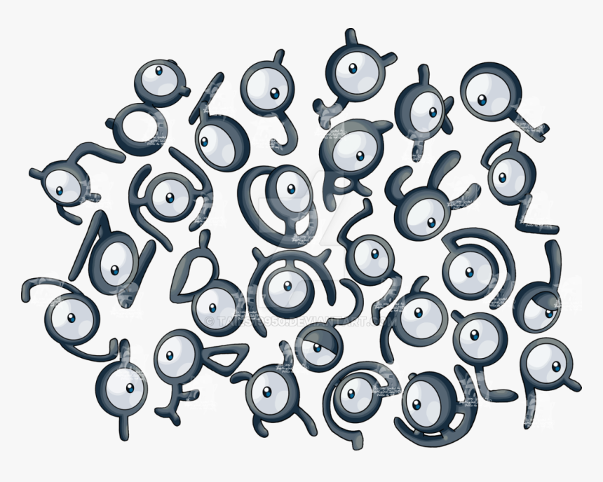 Unown Art, HD Png Download , Transparent Png Image - PNGitem