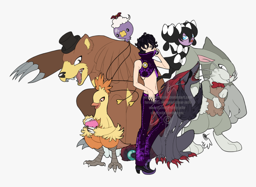 Pokemon Trainer Purple Guy, HD Png Download , Transparent Png Image ...