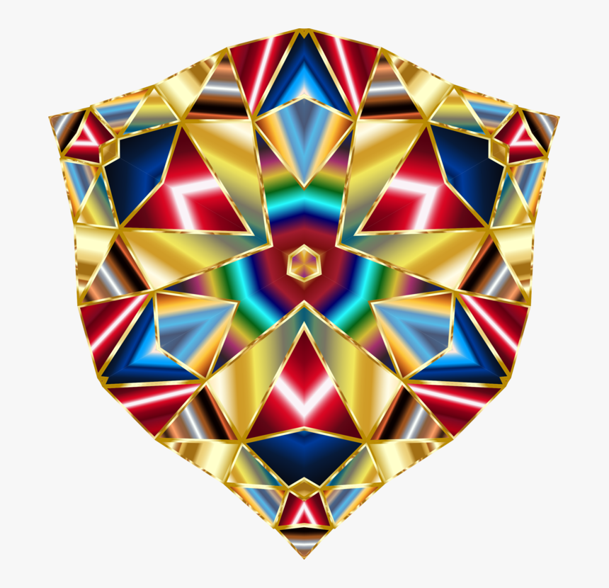 Circle,triangle,symmetry - Mirror, HD Png Download , Transparent Png ...