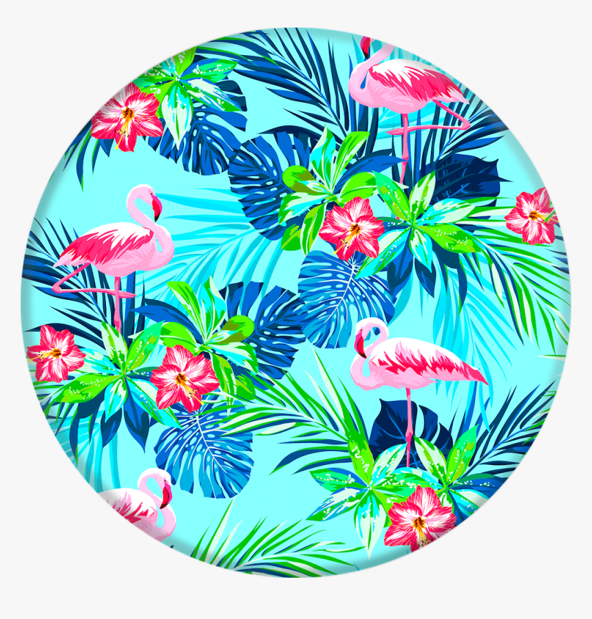 Rainforest Flamingos Popsocket - Flamingo Popsocket, HD Png Download ...