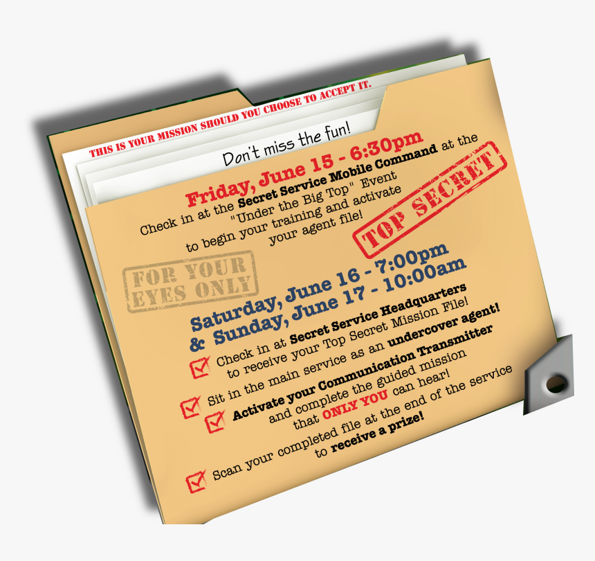 Secret File Mission, HD Png Download , Transparent Png Image - PNGitem
