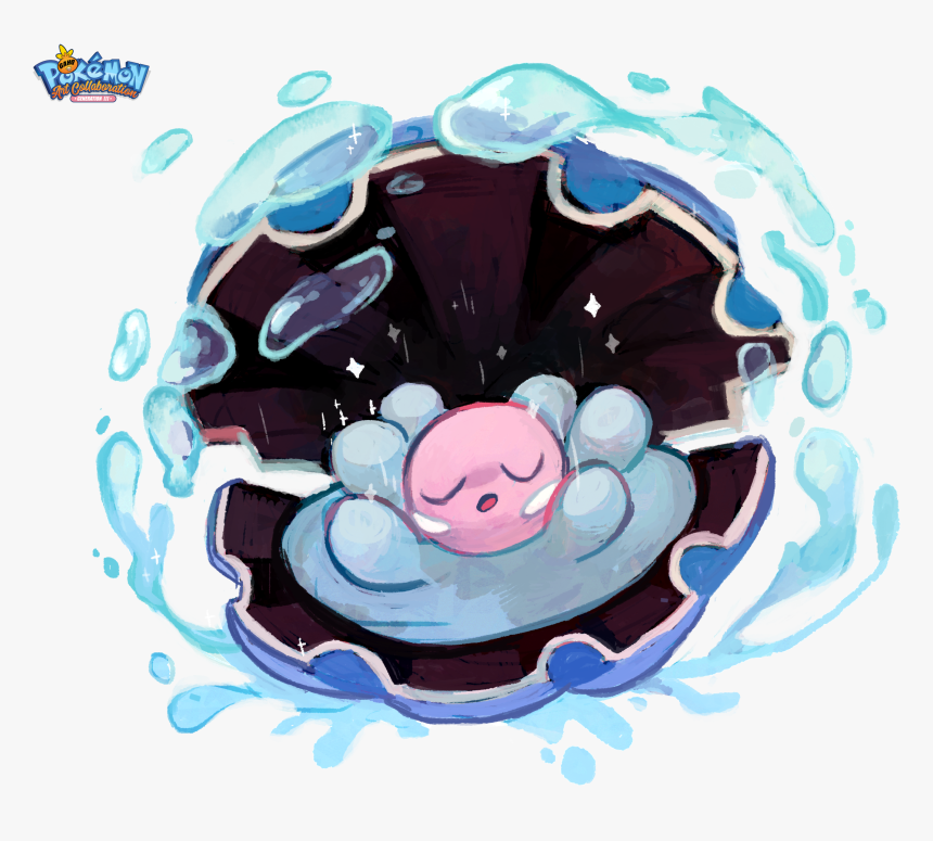 Pokemon Clamperl Drawing, HD Png Download , Transparent Png Image - PNGitem