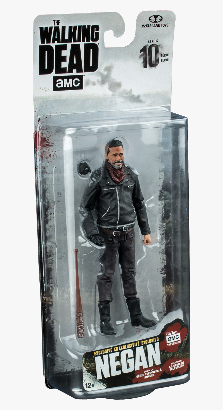 Walking Dead Series 10 Negan Figure, HD Png Download , Transparent Png ...