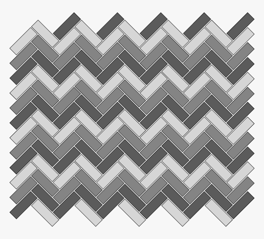 Herringbone - Herringbone Tile Size Heath Ceramics, HD Png Download ...