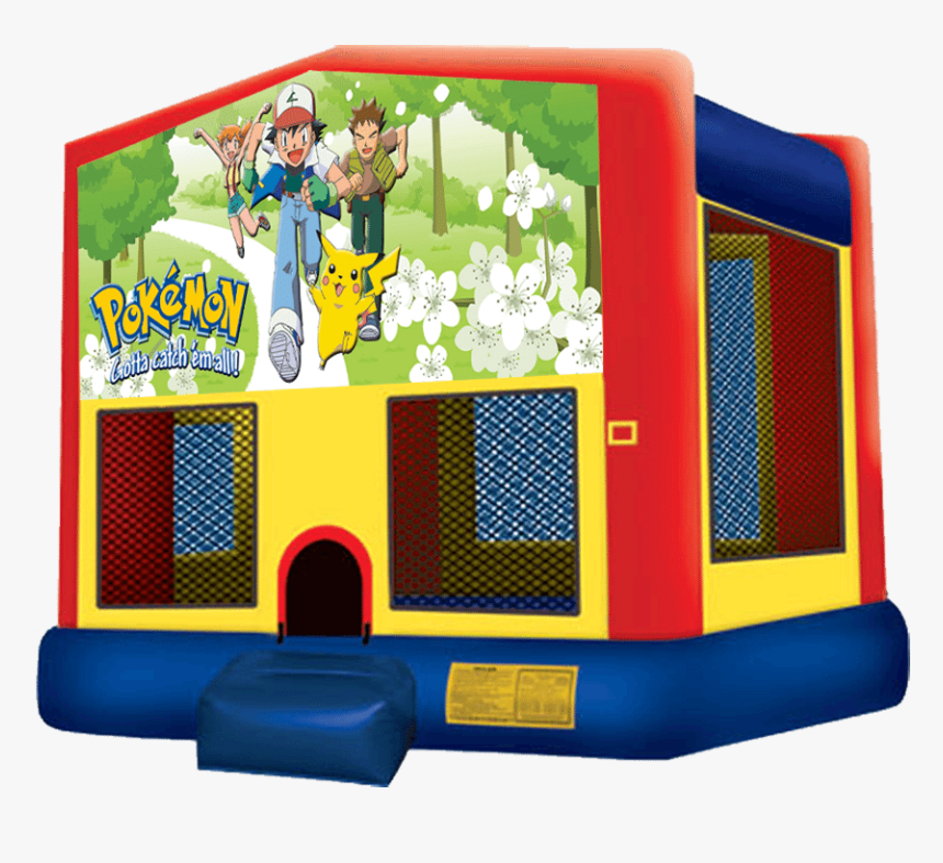 Pokemon Bounce House Bb - Pj Masks Bounce House, HD Png Download ...
