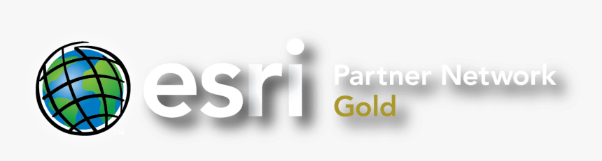 Esri Logo White Shadow - Esri Partner Network Gold, HD Png Download ...