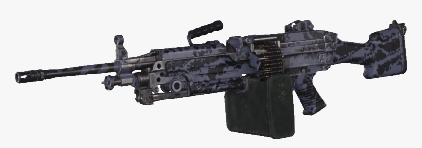 Fn America M249 / M249s 200 Ammo Box With 500 M27 Links - Cod Mwr M249 ...