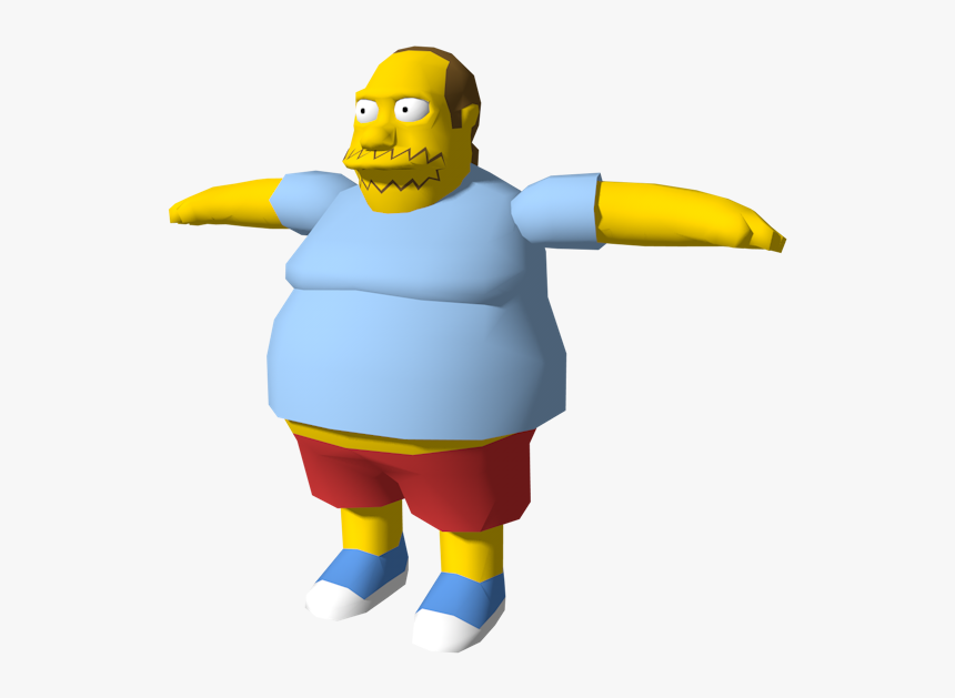Download Zip Archive - Simpsons Hit And Run Comic Book Guy, HD Png ...