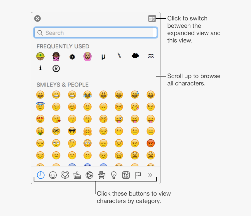 Pages For Use Accents - Special Character Smiley Symbols, HD Png ...