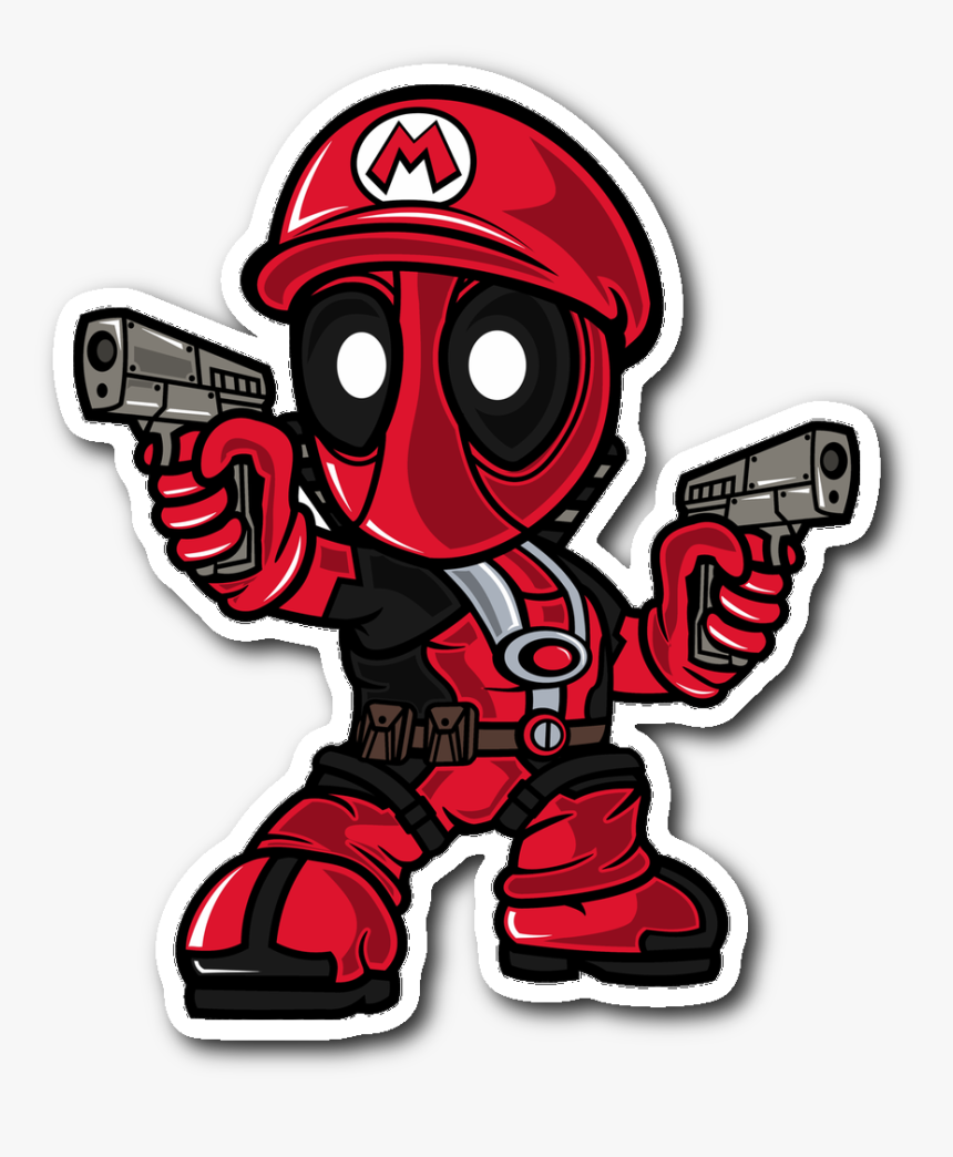 Mario Deadpool, HD Png Download , Transparent Png Image - PNGitem
