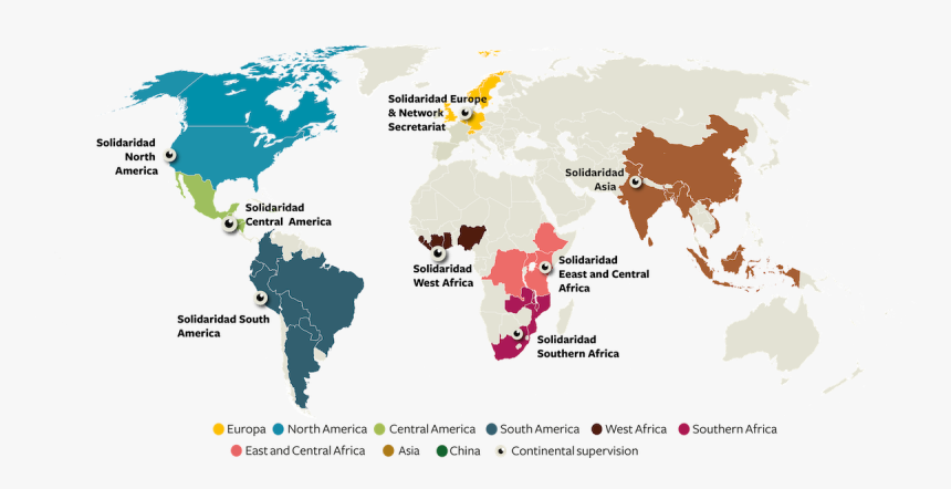 Fifa Map Of Countries, HD Png Download , Transparent Png Image - PNGitem