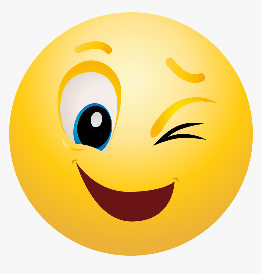 Animated Wink Emoticon