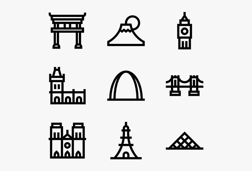 Landmarks - London Icon Png, Transparent Png , Transparent Png Image ...