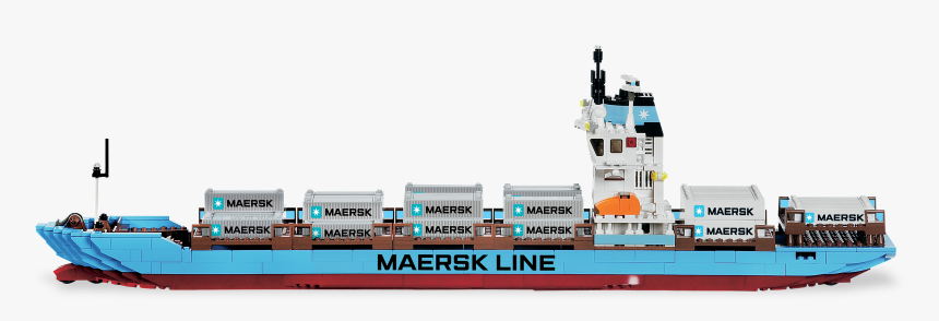 Container Ship Png - Maersk Sealand Lego Ship, Transparent Png ...