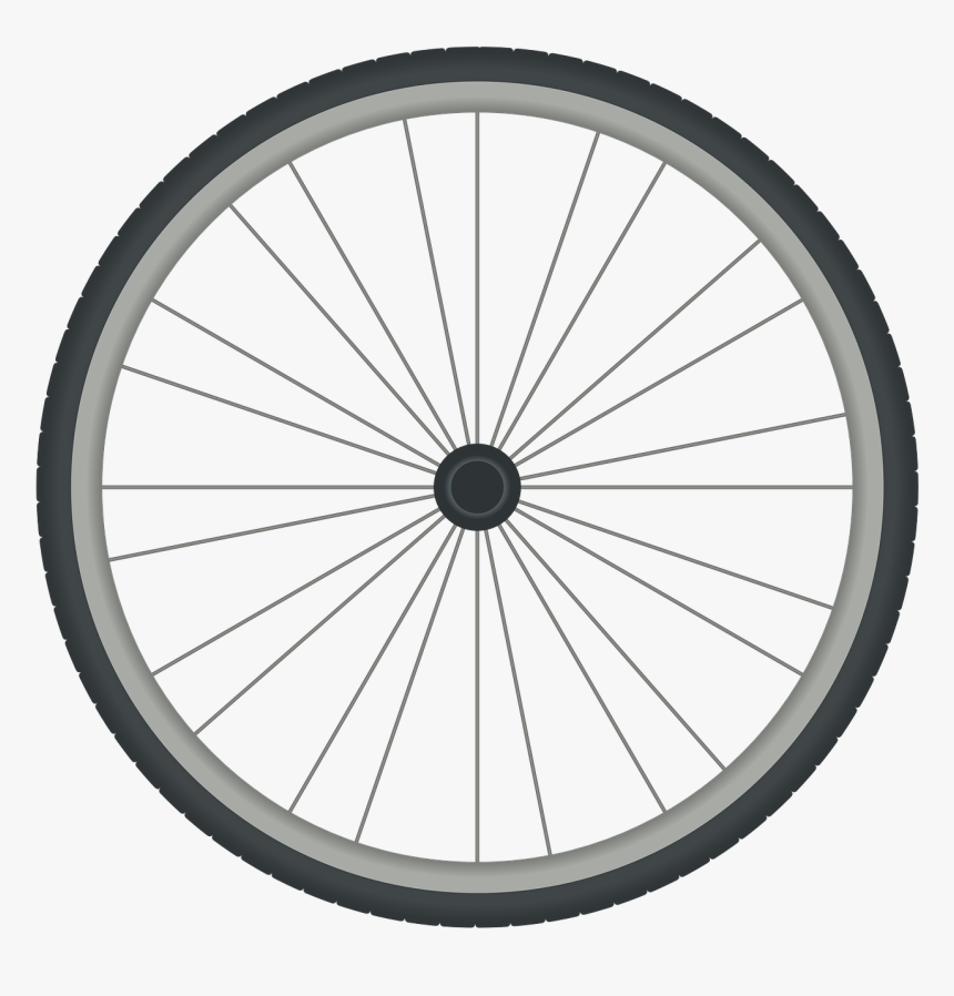 Cartoon Bike Wheel, HD Png Download , Transparent Png Image - PNGitem