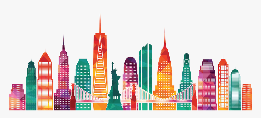 New York Skyline Png, Transparent Png , Transparent Png Image - PNGitem