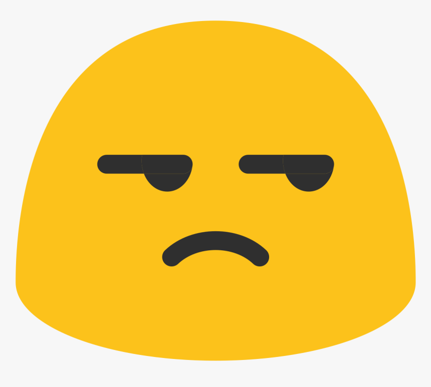 Cry Emoji Png - Google Blob Emoji Png, Transparent Png , Transparent ...