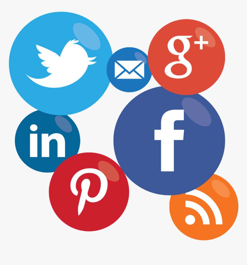 Transparent Social Media Icons Png Transparent - Social Media News Icon ...