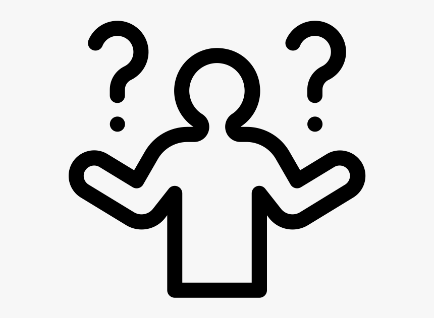 Confused Shrug By Gregor Cresnar From The Noun Project - Noun Project ...