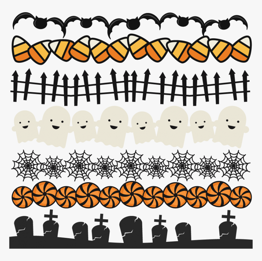 October Border Clip Art