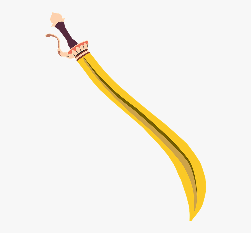 Sabre Sword, Sabre, Backsword, Curved Sword, Blade - Sabre Png ...