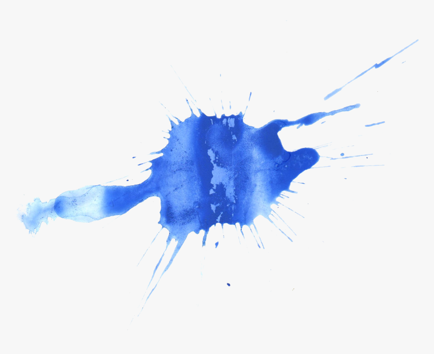 Blue Paint Splatter Png, Transparent Png , Transparent Png Image - PNGitem