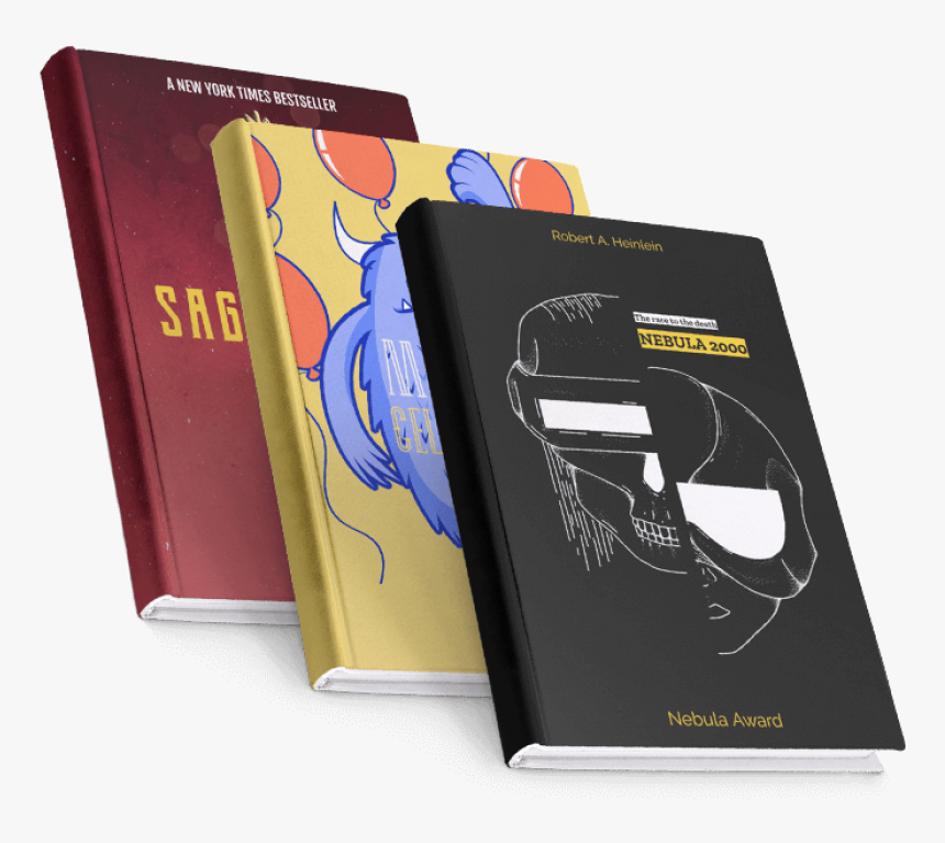 Book Cover Generator With Transparent Background - Book Cover, HD Png ...