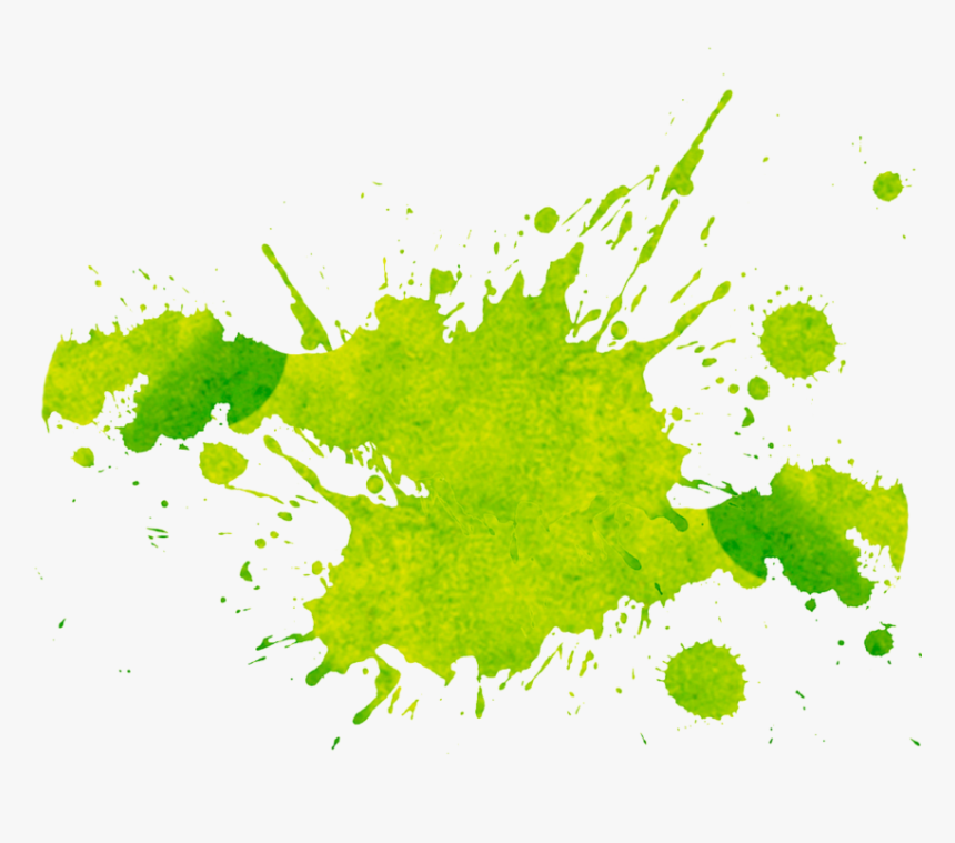 Clip Art Color Ink Paint Freetoedit - Green Colour Splash Png ...