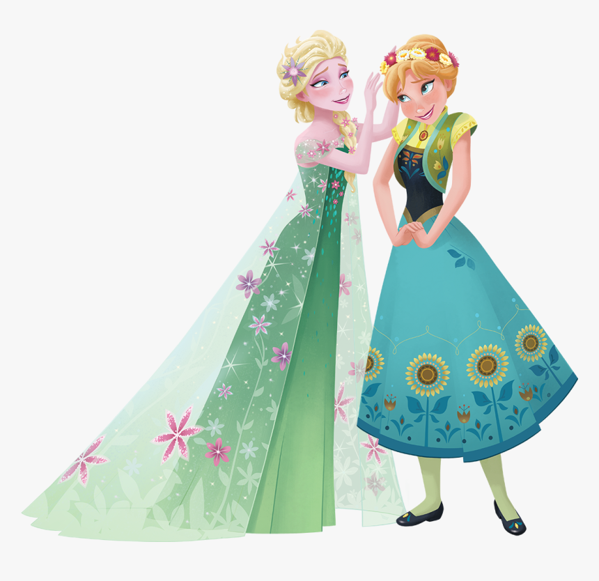 Frozen Fever Elsa E Anna, HD Png Download , Transparent Png Image - PNGitem
