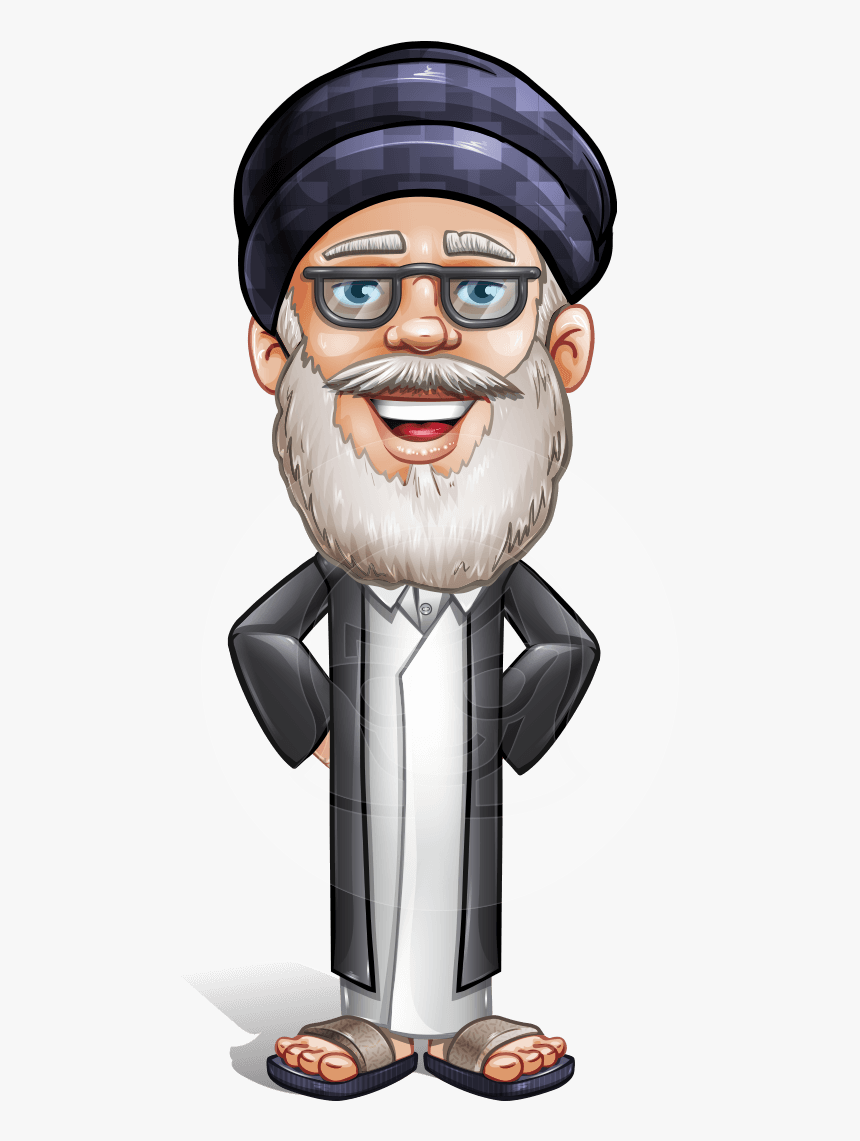 Arab Old Man Vector, HD Png Download , Transparent Png Image - PNGitem