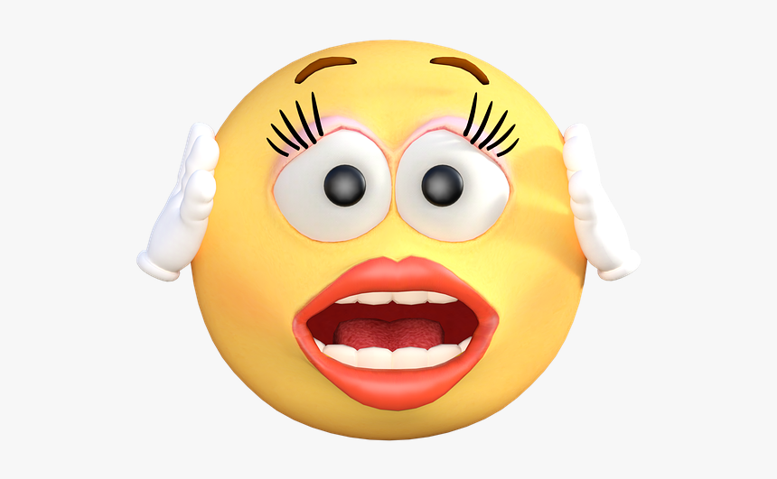 Surprised Emoji Transparent Background, HD Png Download , Transparent ...