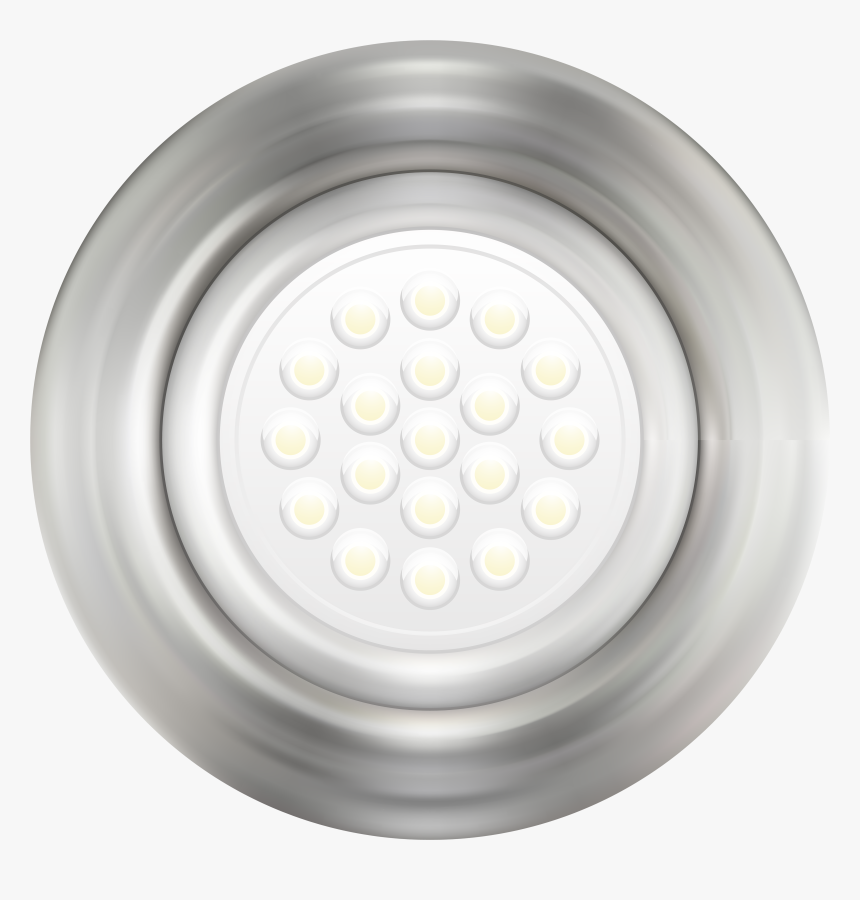 Led Round Dome Ligh Png Clip Art - Led Round Light Png, Transparent Png ...