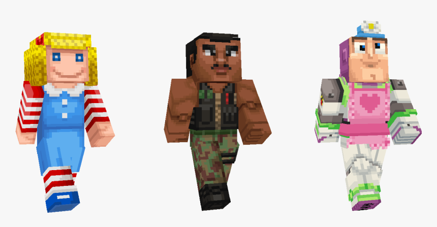 Skin Minecraft Toy Story, HD Png Download , Transparent Png Image - PNGitem