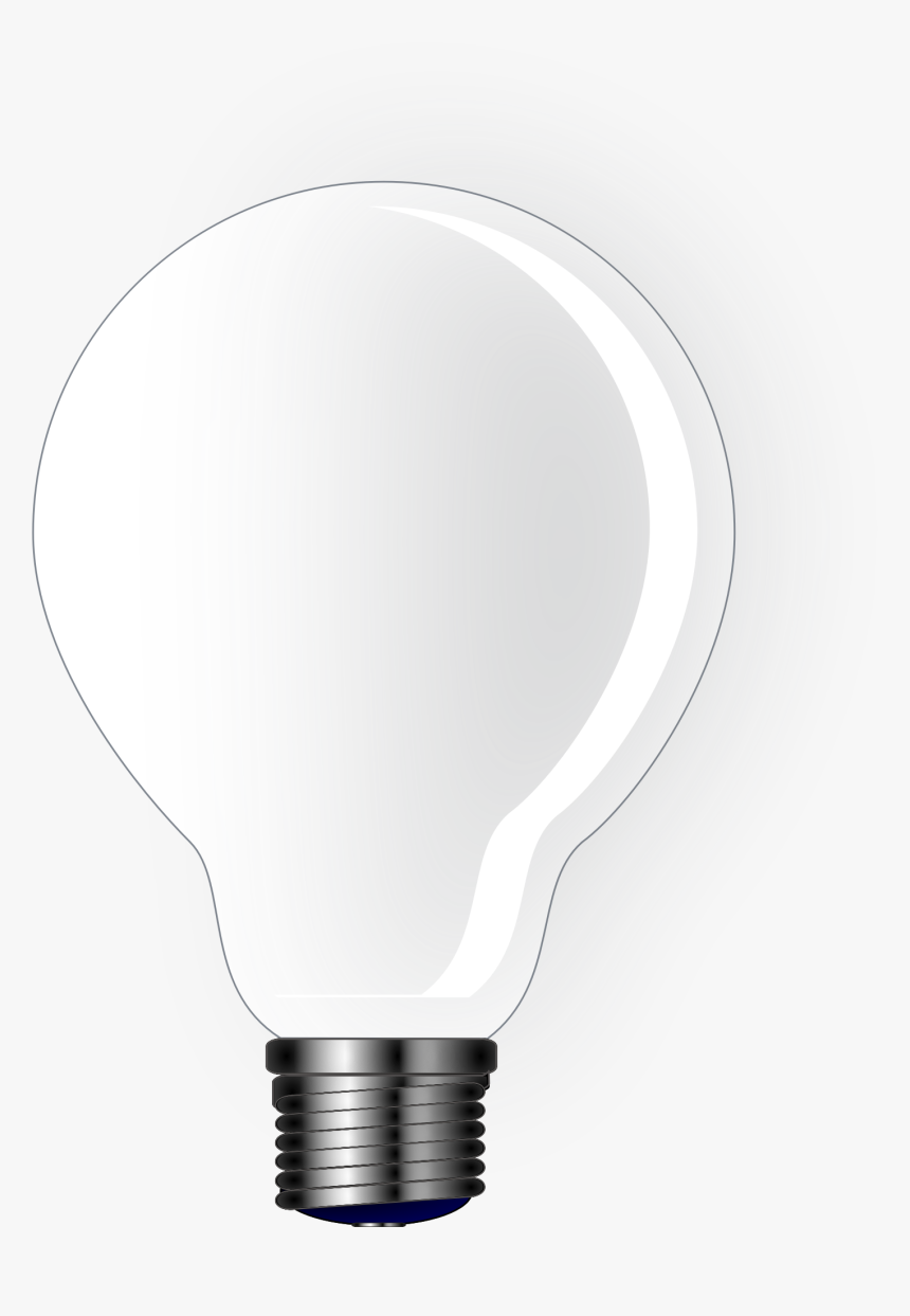 Basic Light Bulb Clip Arts - Incandescent Light Bulb, HD Png Download ...