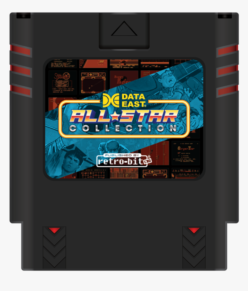 Data East All-star Collection [nintendo Nes], HD Png Download ...