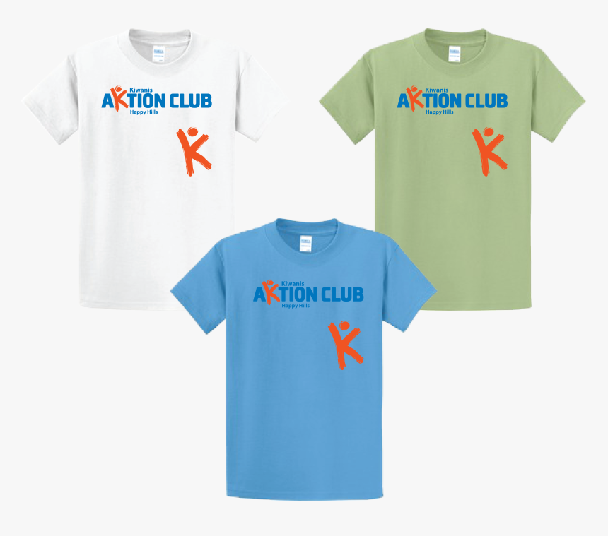 Aktion Club Logo T-shirt With Club Name, HD Png Download , Transparent ...