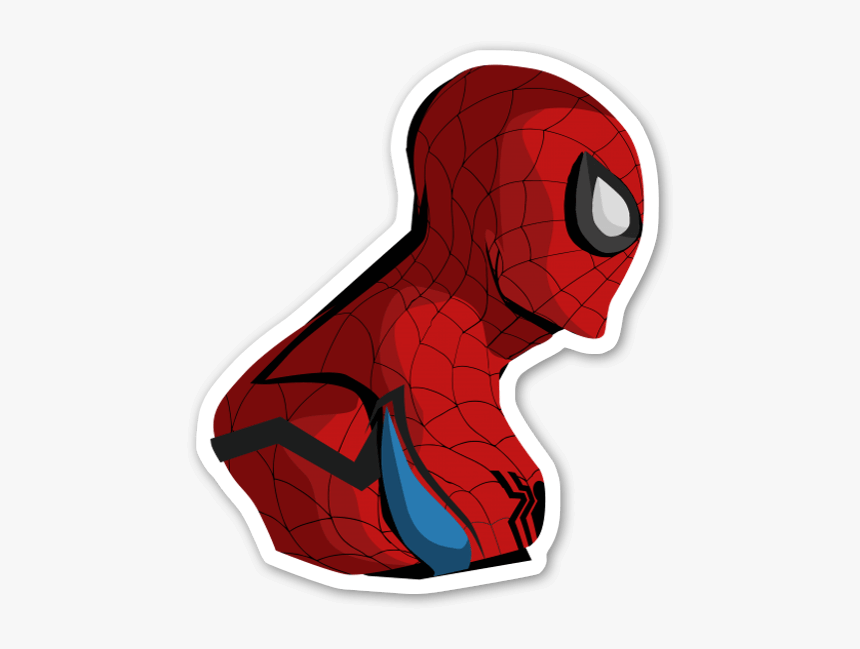 Spiderman Sticker, HD Png Download , Transparent Png Image - PNGitem
