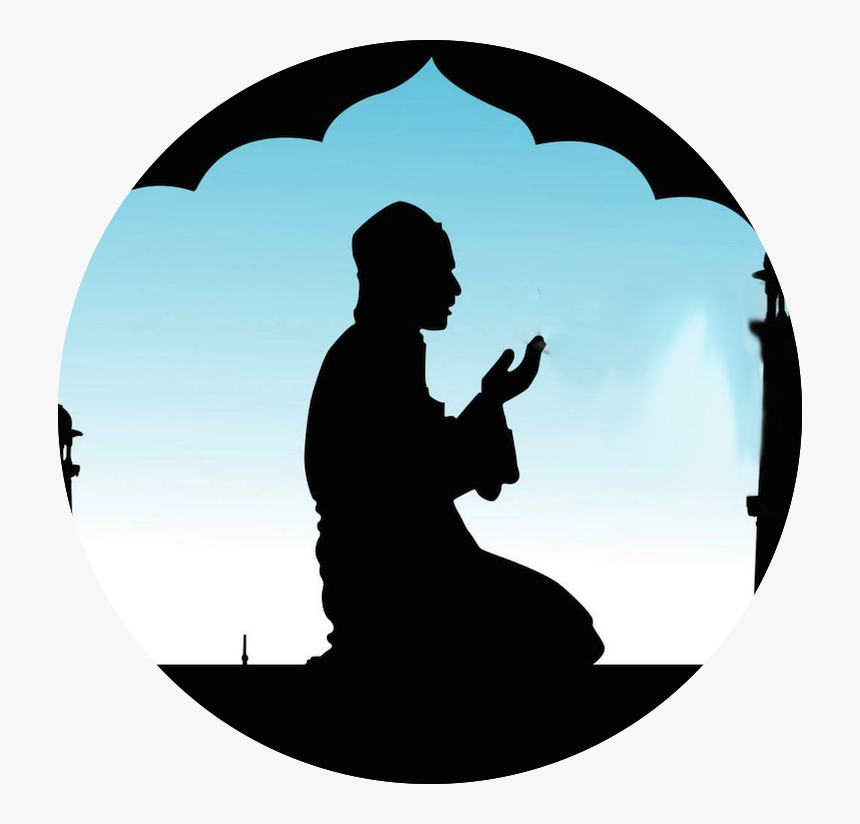 Muslims Praying Clipart Image