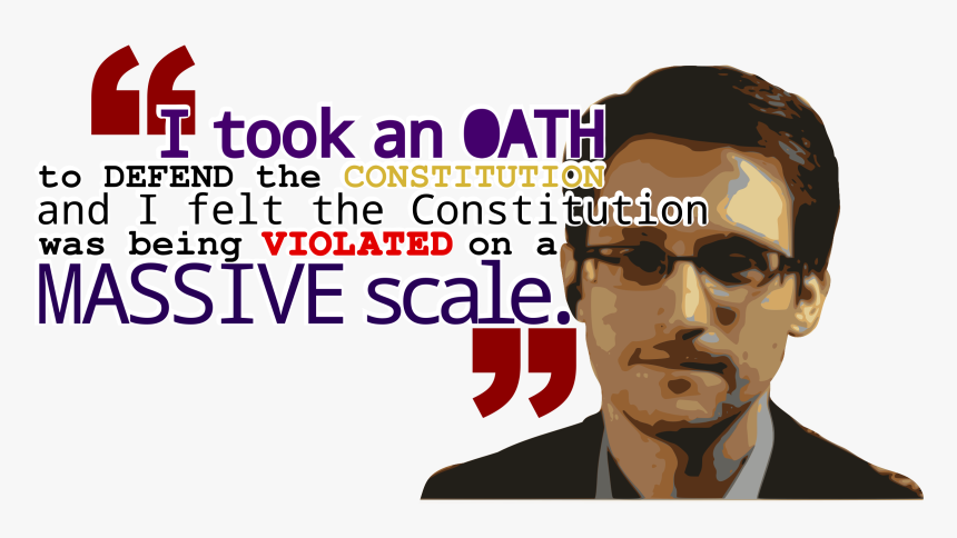 Snowden Quote Clip Arts - Poster, HD Png Download , Transparent Png ...