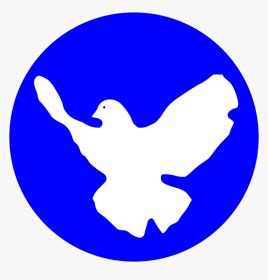 White Dove Svg Clip Arts - Friedenstaube Symbol, HD Png Download ...