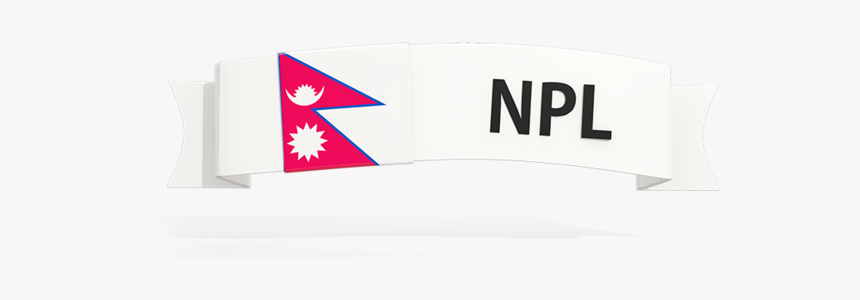Flag On Banner - Cricket Association Of Nepal, HD Png Download ...