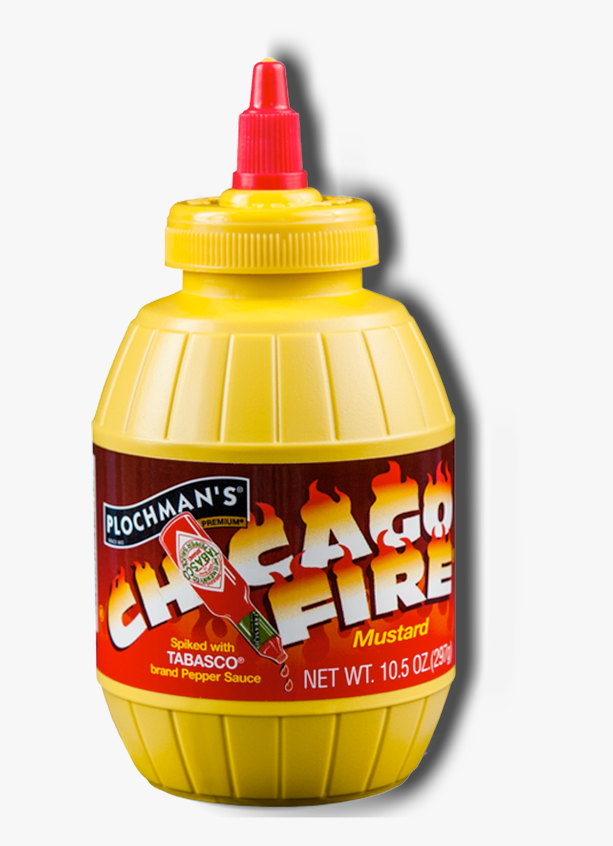 Plochman S Premium Chicago Fire Mustard Label - Orange Drink, HD Png ...