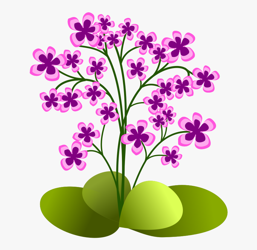 Small Flowers - Small Flower Plants Clipart, HD Png Download ...