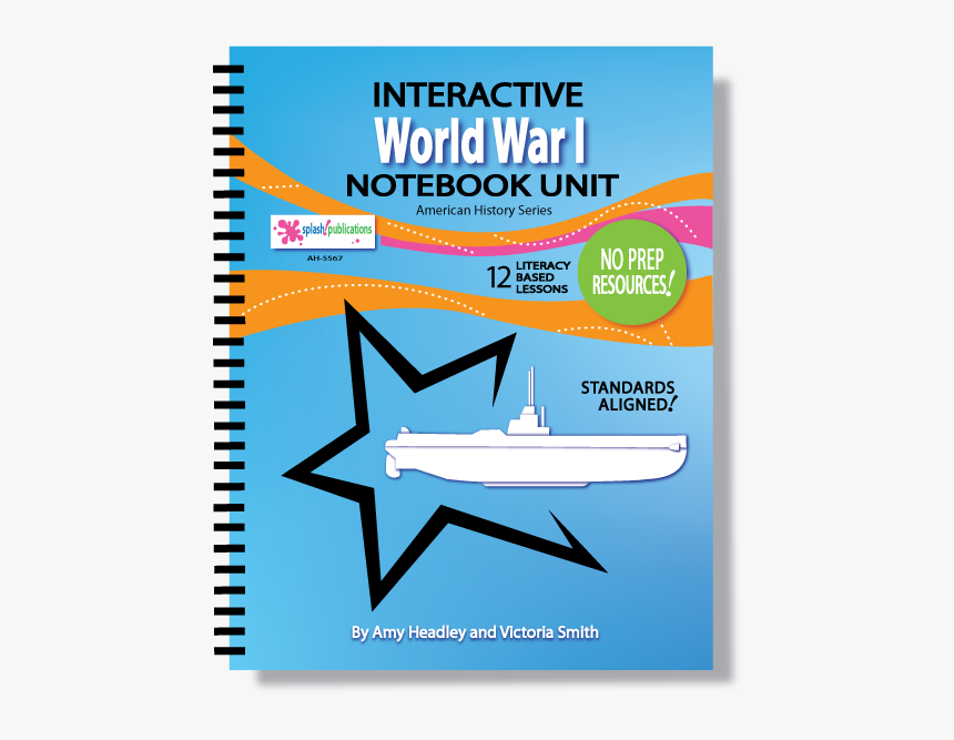 World War I Interactive Notebook Unit - Boat, HD Png Download ...