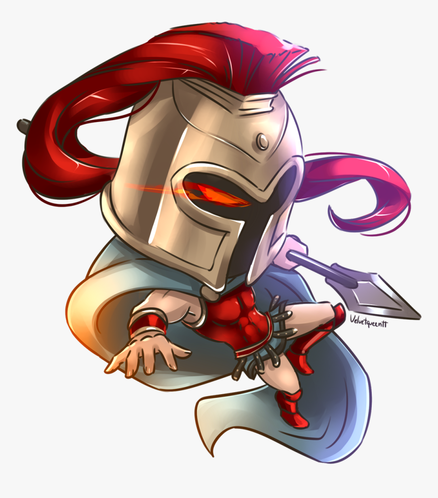 Pantheon League Of Legends Chibi, HD Png Download , Transparent Png ...