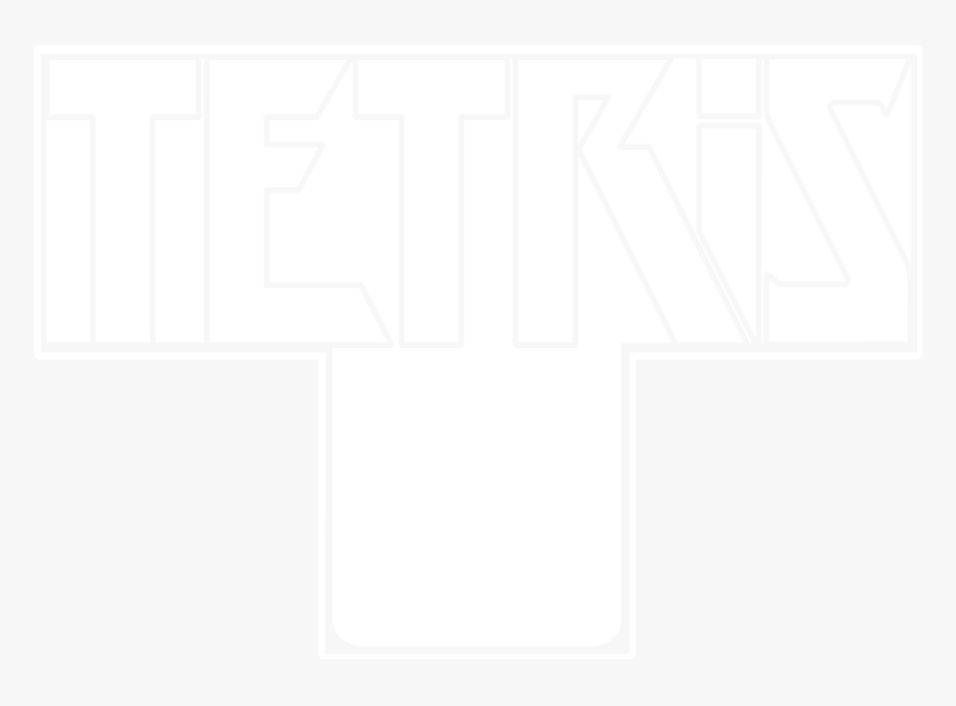 Tetris Logo Black And White, HD Png Download , Transparent Png Image ...