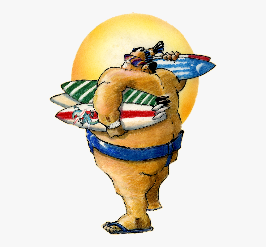Paul Reynolds, Sumo, Sumo Surfing, Tsumo Brothers - Illustration, HD ...
